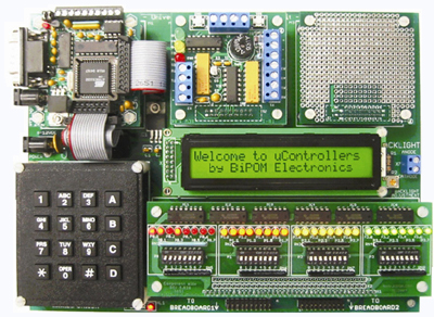 BiPOM Electronics - MicroTRAK - Universal Development/Training Kit for ...